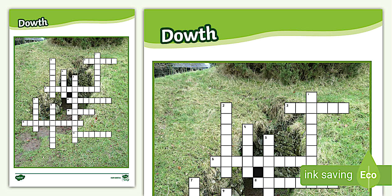 Dowth Crossword (Teacher-Made) - Twinkl