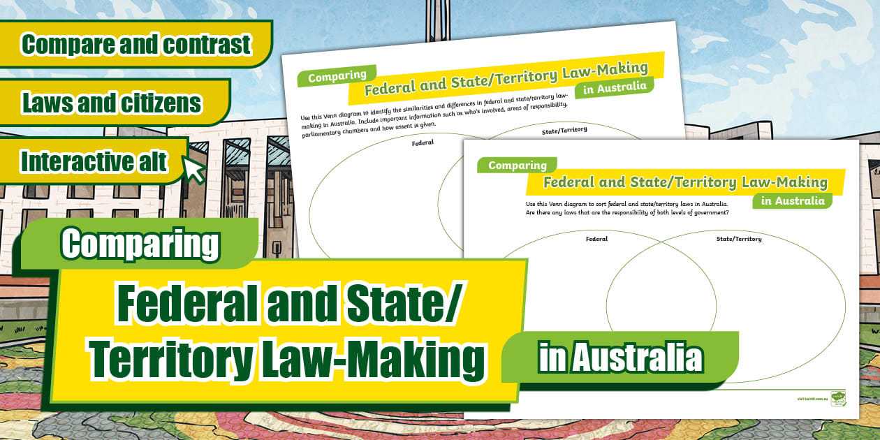 Comparing Federal and State/Territory Law-Making in Australia