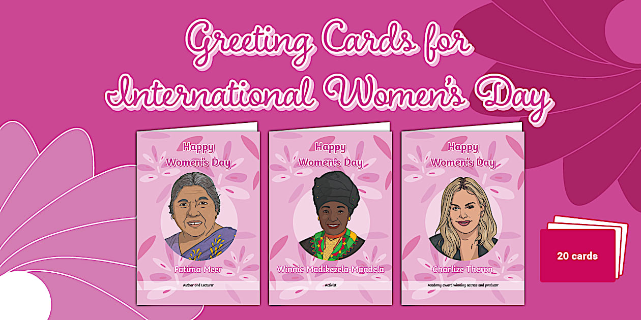 IP- International Women's Day - Greeting Cards (CAPS Aligned)
