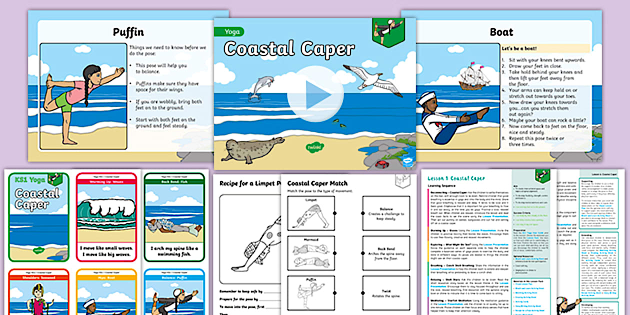 Yoga KS1 Energising Environments Lesson Pack Lesson 1