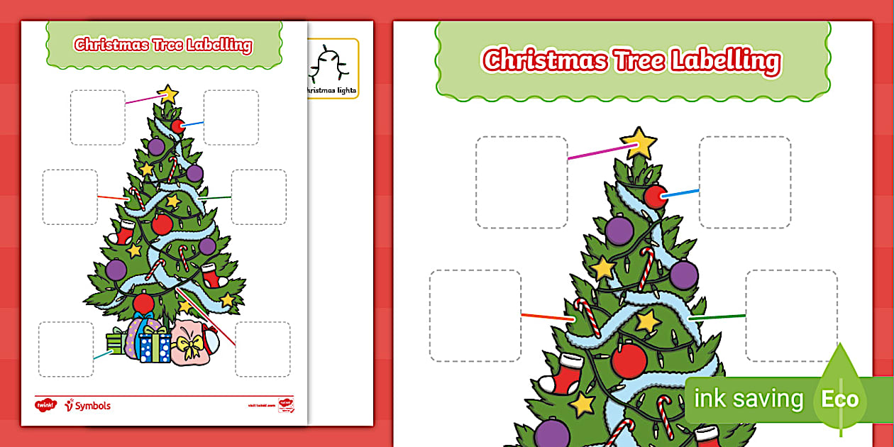 Christmas Symbols Tree Activity | Twinkl Inclusion - Twinkl