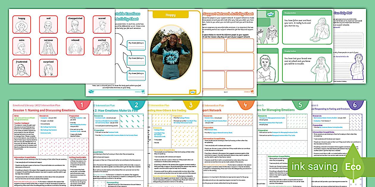 LKS2 Emotional Literacy LKS2 SEMH Intervention Pack | Twinkl