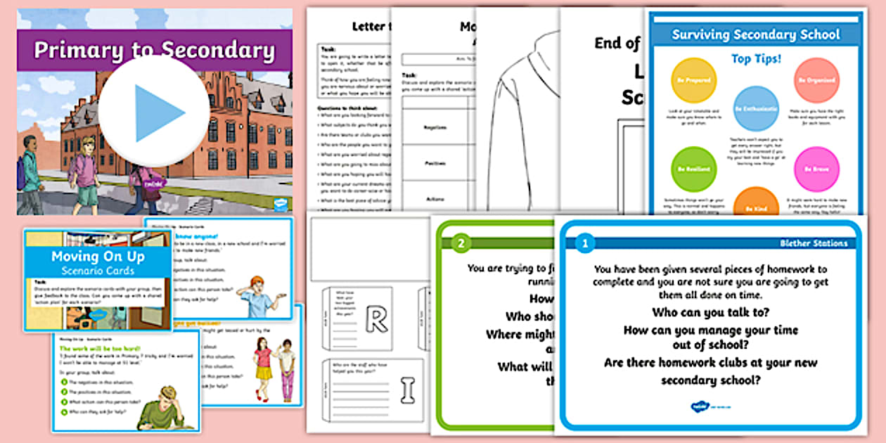 Primary 7 Transition Activities - Transtition Resource Pack