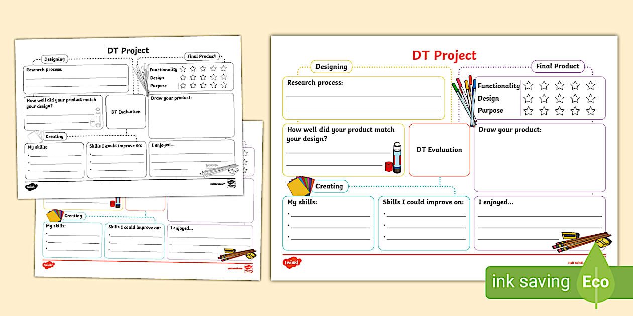 KS1 DT Evaluation Mind Map (teacher made) - Twinkl
