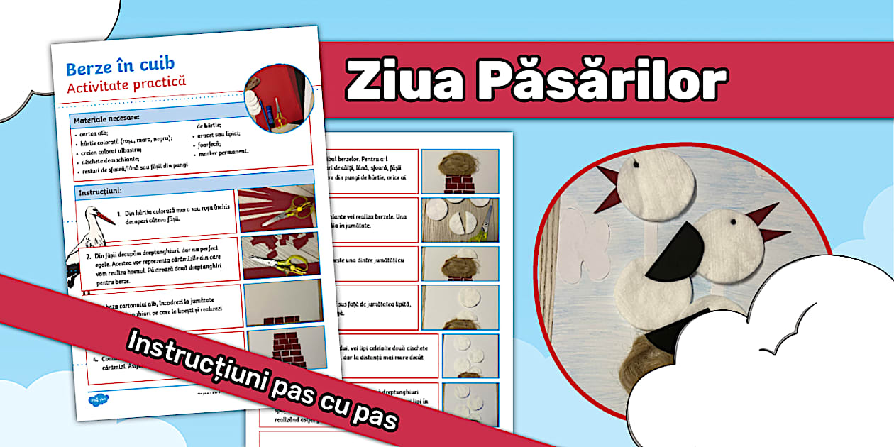 Berze în cuib – Activitate practică
