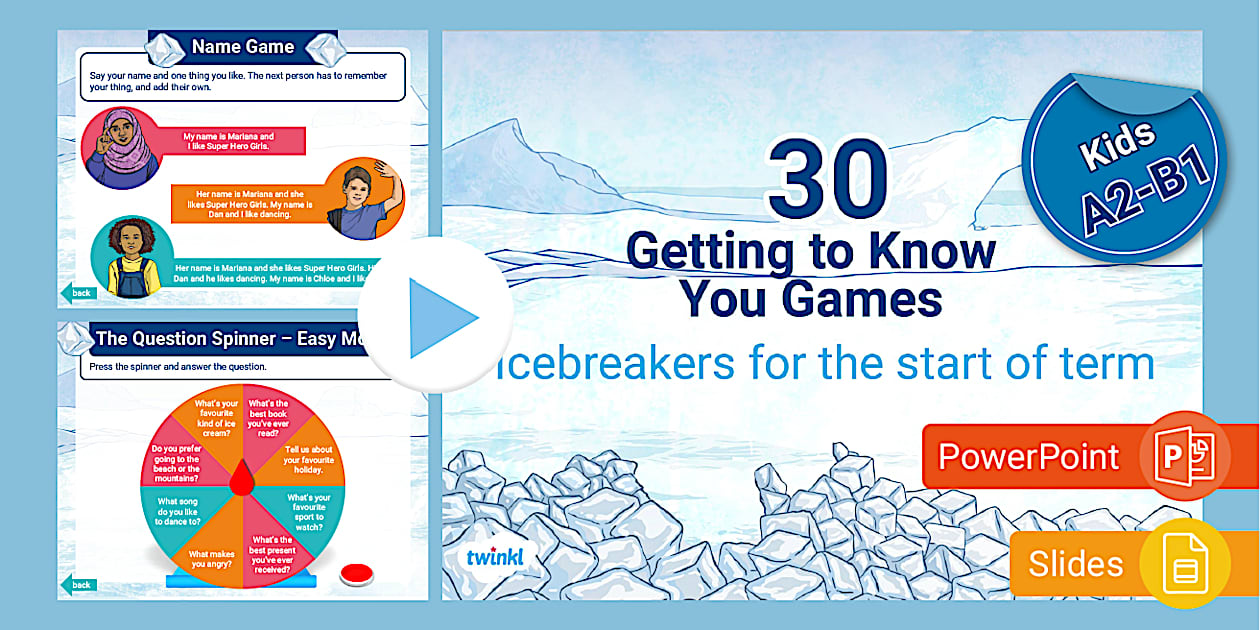 30 Getting to Know You Games (teacher made) - Twinkl