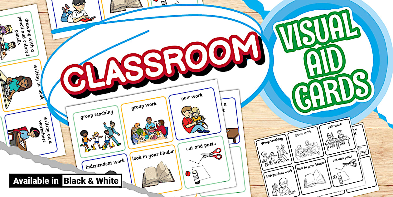 Visual Supports In The Classroom Card Pack - Inclusion