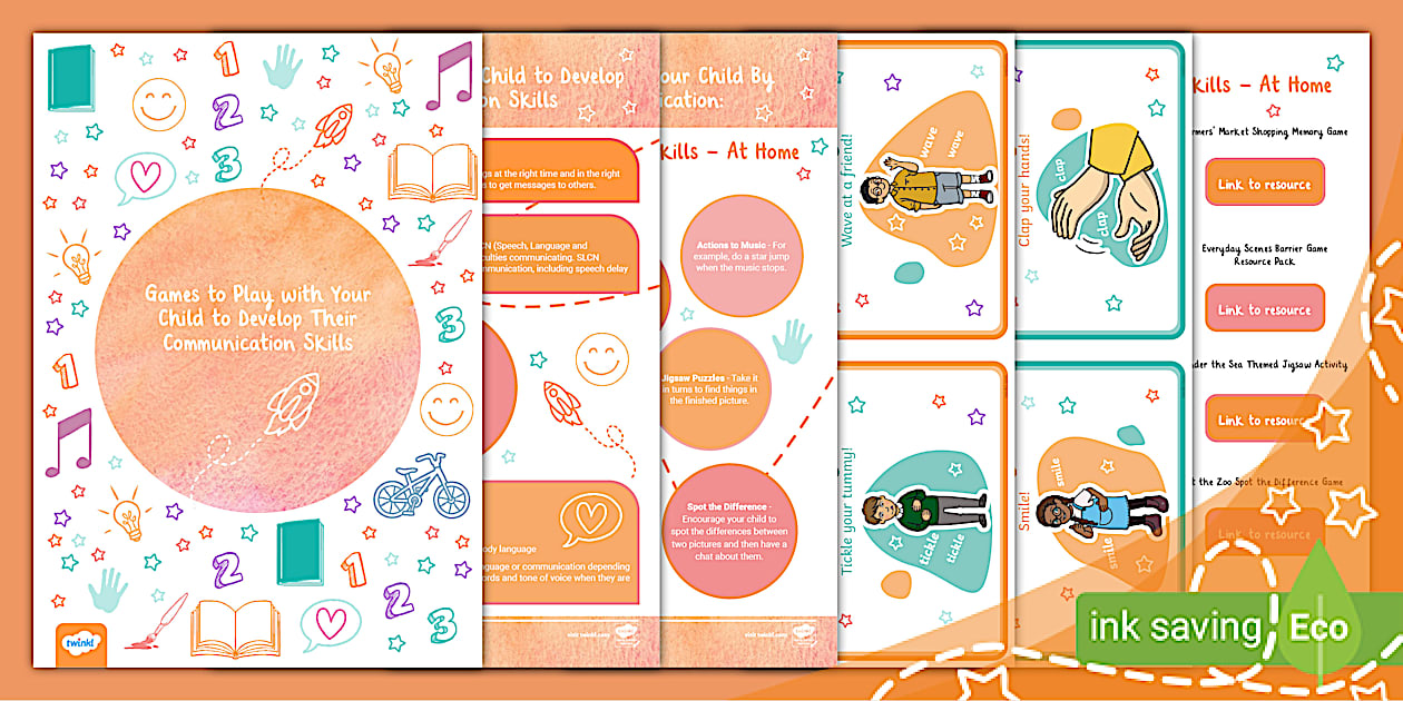 Communication Games for Kids | Imaginative Play - Twinkl