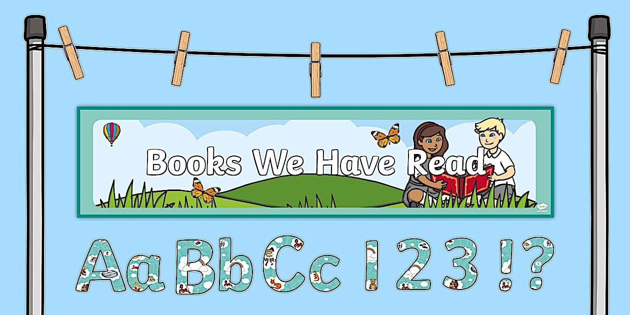 KS1 Books We Have Read Display Pack | Twinkl Reading Corner