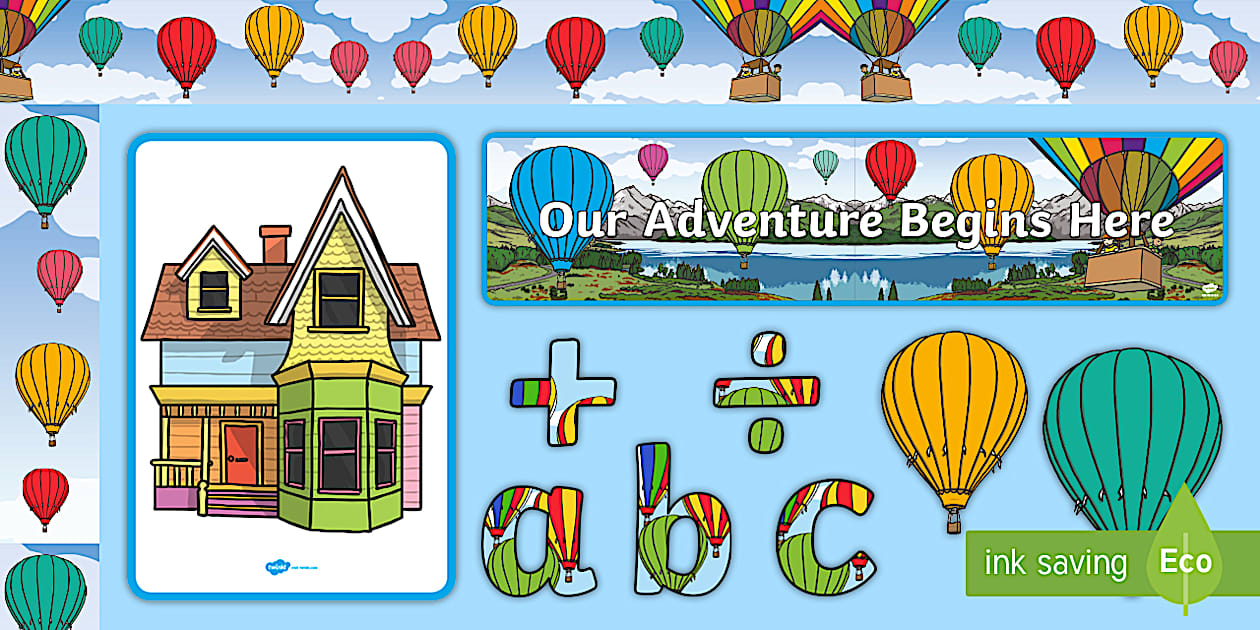 Our Adventure Begins Here Display Pack (Teacher-Made)