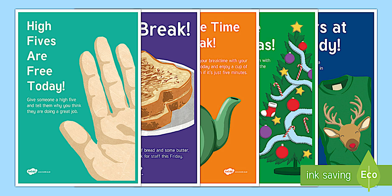 Fun Staff Room Ideas Display Posters (teacher made) - Twinkl