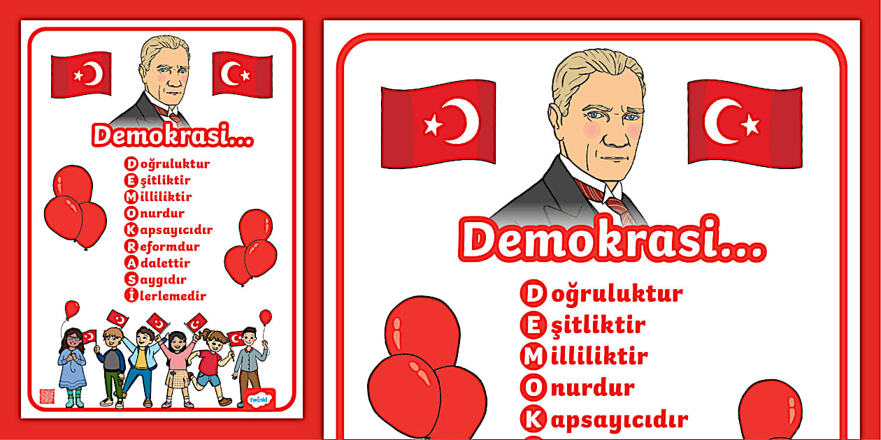 Demokrasi | Poster (teacher made) - Twinkl