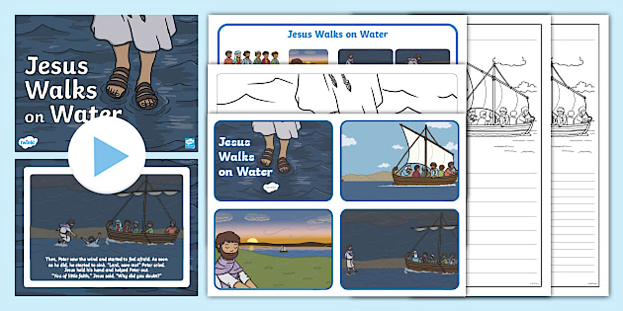 Jesus Walks on Water Resource Pack (teacher made) - Twinkl