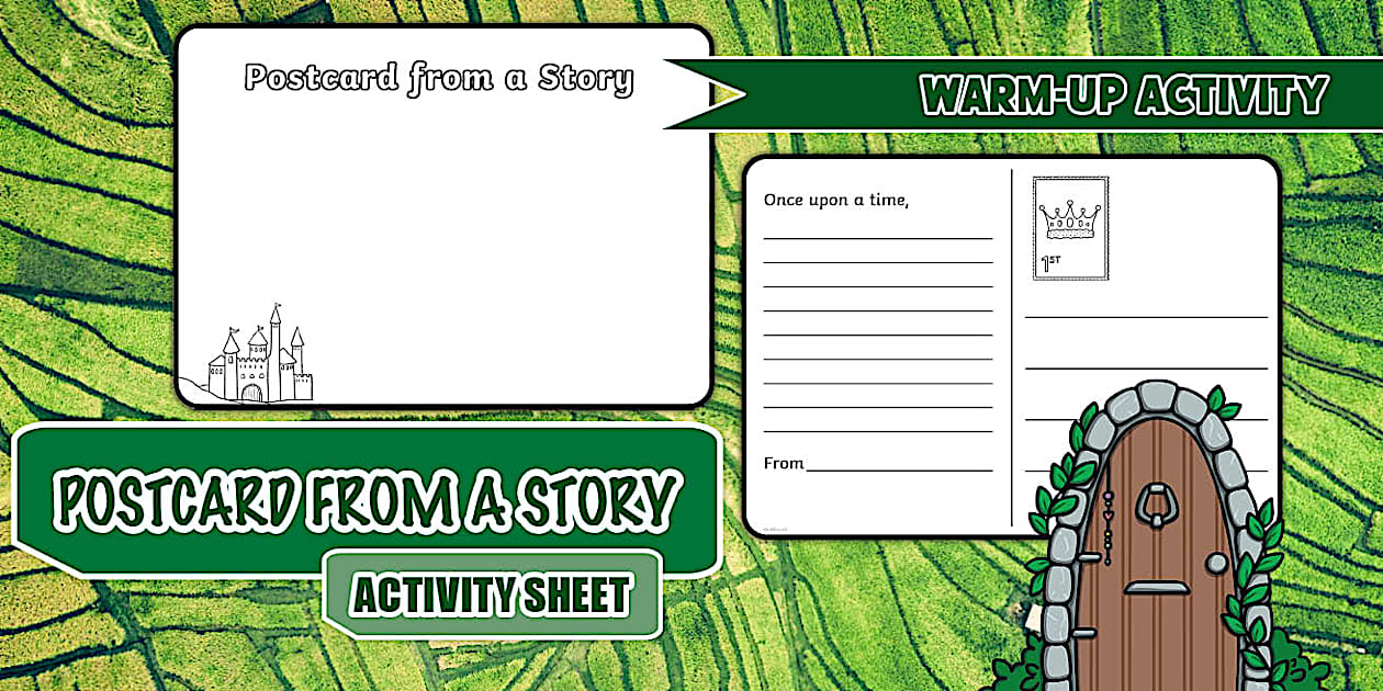 Postcard from a Story Activity Sheet