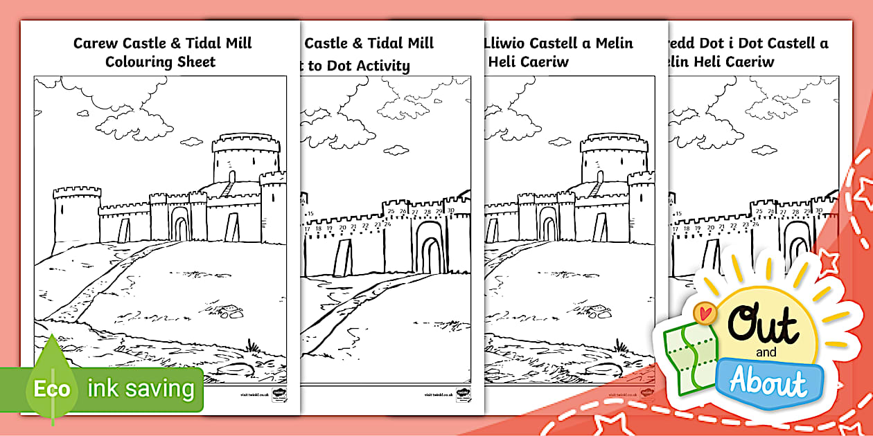 Carew Castle & Tidal Mill Activity Pack - Twinkl