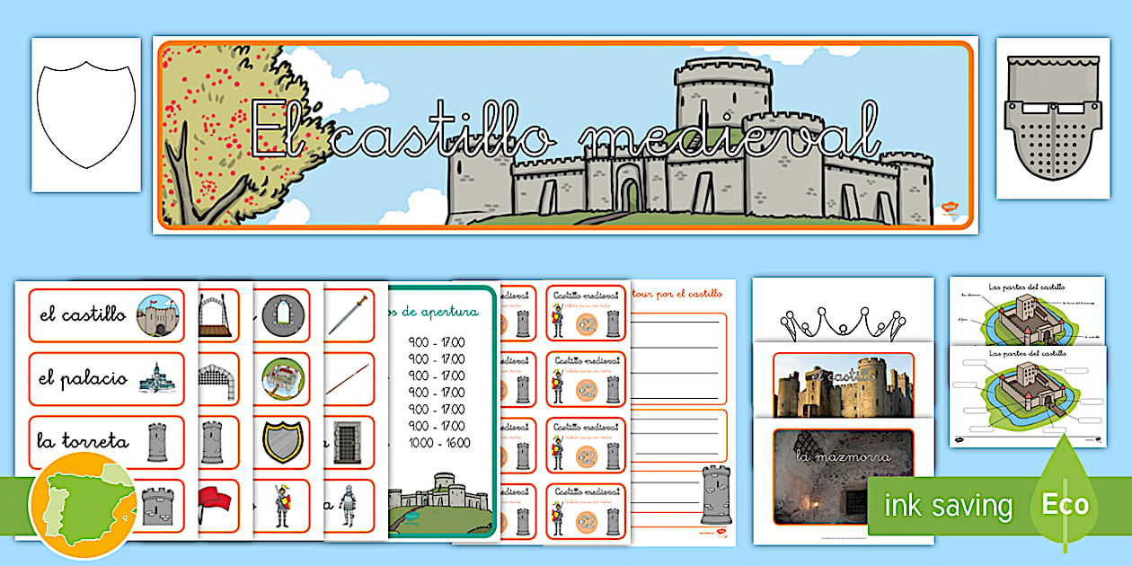 Pack de recursos: El castillo medieval (teacher made)