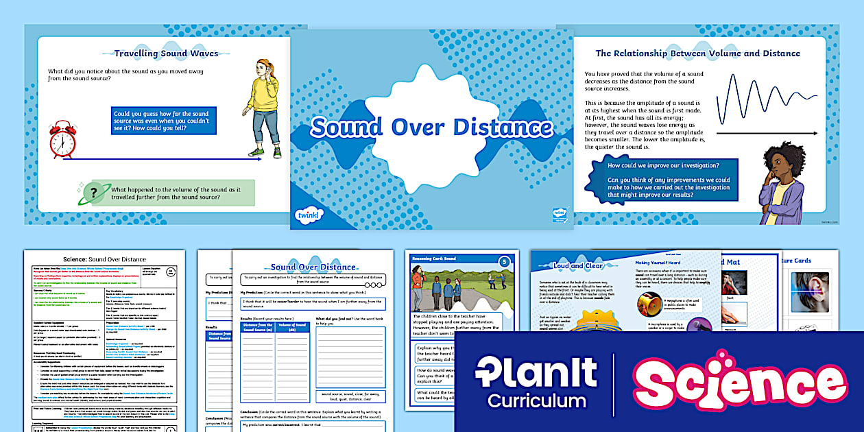 Year 4 Sound: Sound Over Distance Lesson 5 - Twinkl