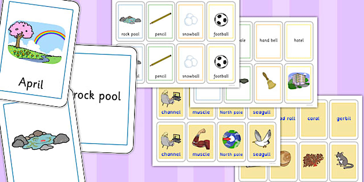 Two Syllable Final 'L' Playing Cards (teacher made) - Twinkl