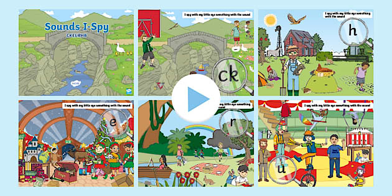 Sounds (CKEURHB) I-Spy Five-Minute Filler PowerPoint