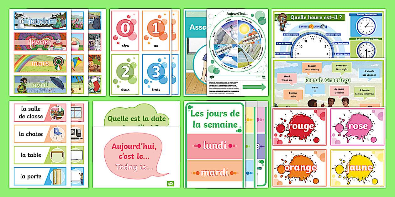 👉 French: Back to School Display Pack - KS2 Resource