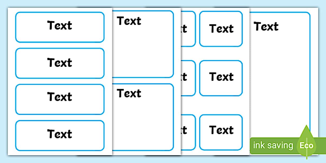 Blank vocabulary cards | Printable | All ages (teacher made)