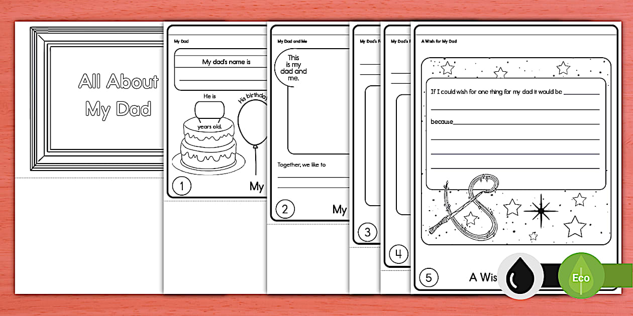 Father's Day Book | Father's Day (teacher made) - Twinkl