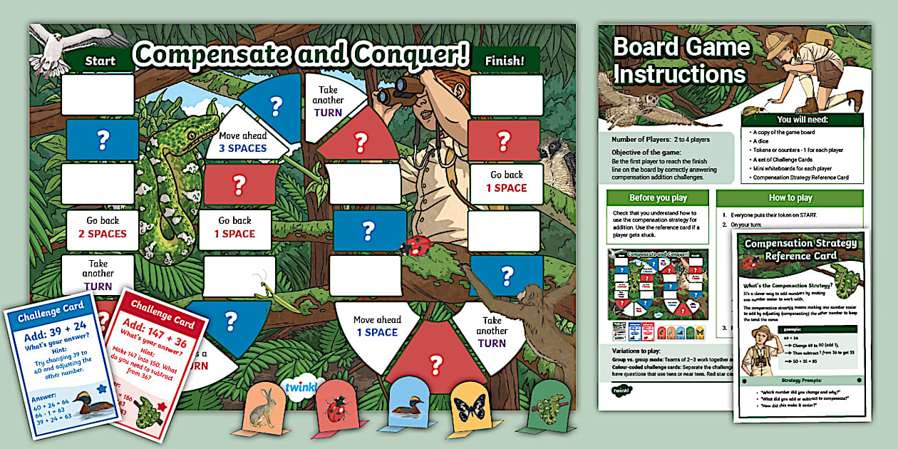 Compensate and Conquer Challenge Game Compensation Strategy