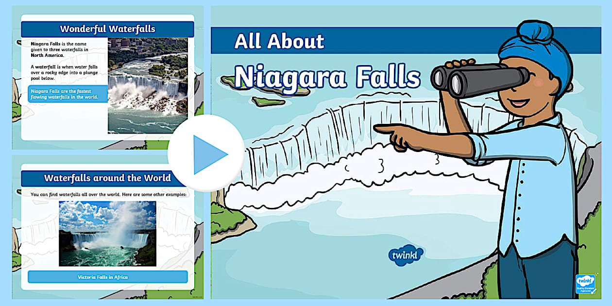 KS1 All About Niagara Falls PowerPoint (teacher made)