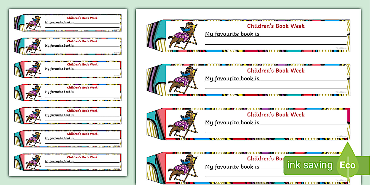 Children's Book Week Paper Chain Activity (Teacher-Made)