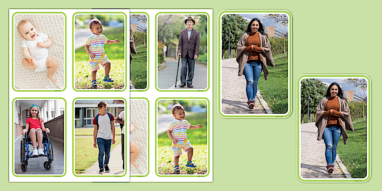 Growing Up Photo Matching Pairs Game | Twinkl | All About Me