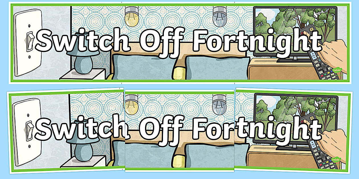 Dyslexic Switch Off Fortnight Banner (professor feito)