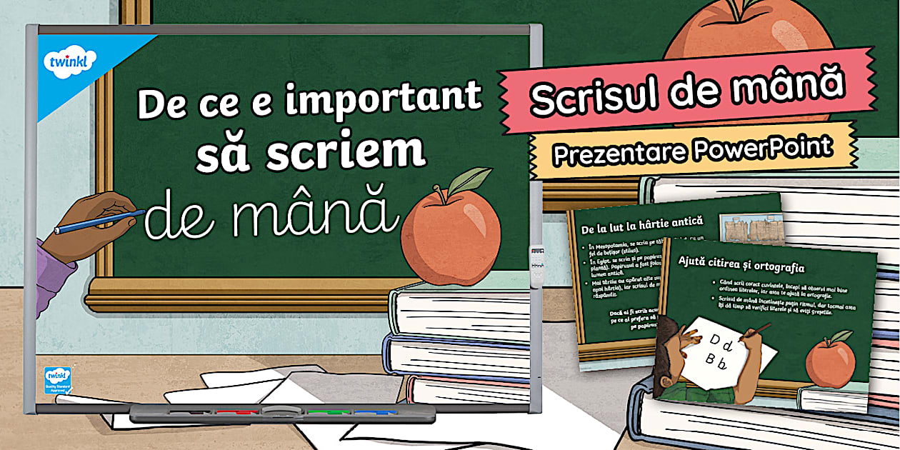 Ziua Scrisului de Mână: Importanța scrisului de mână PPT