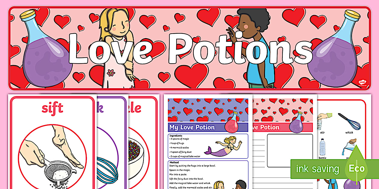 Love Potions Role-Play Resource Pack (Teacher-Made) - Twinkl