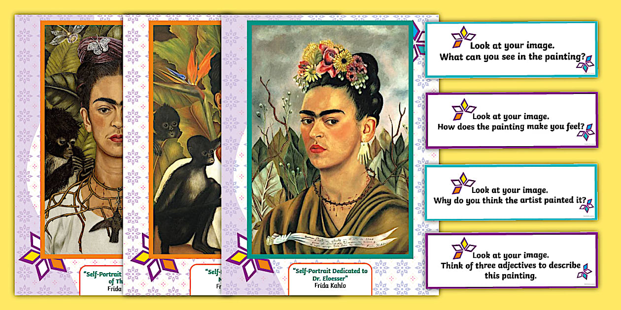 Frida Kahlo Questions | Resource | Twinkl USA (Teacher-Made)