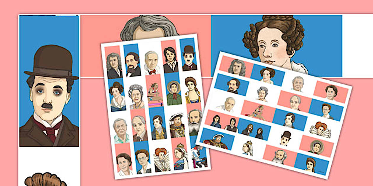 Famous Britons Display Borders (teacher made) - Twinkl