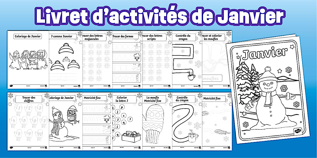 Livret d'occupation : Janvier
