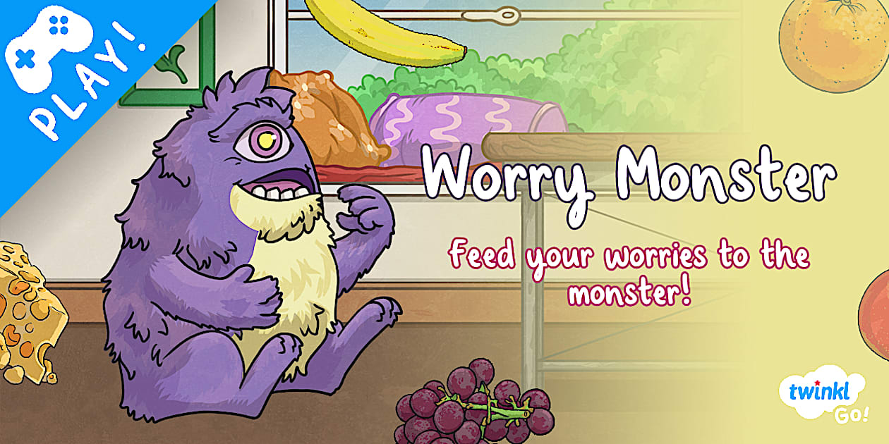 Worry Monster Game | Twinkl Go! (teacher made) - Twinkl