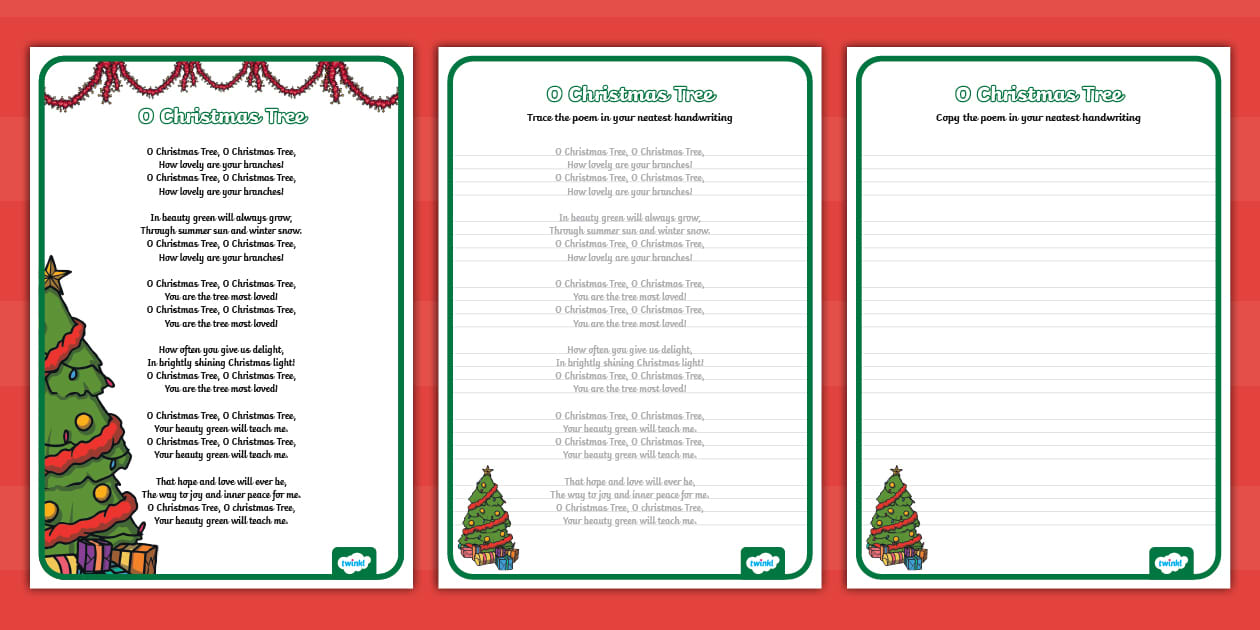 Christmas Carol Handwriting KS2 Practice Activity - Twinkl