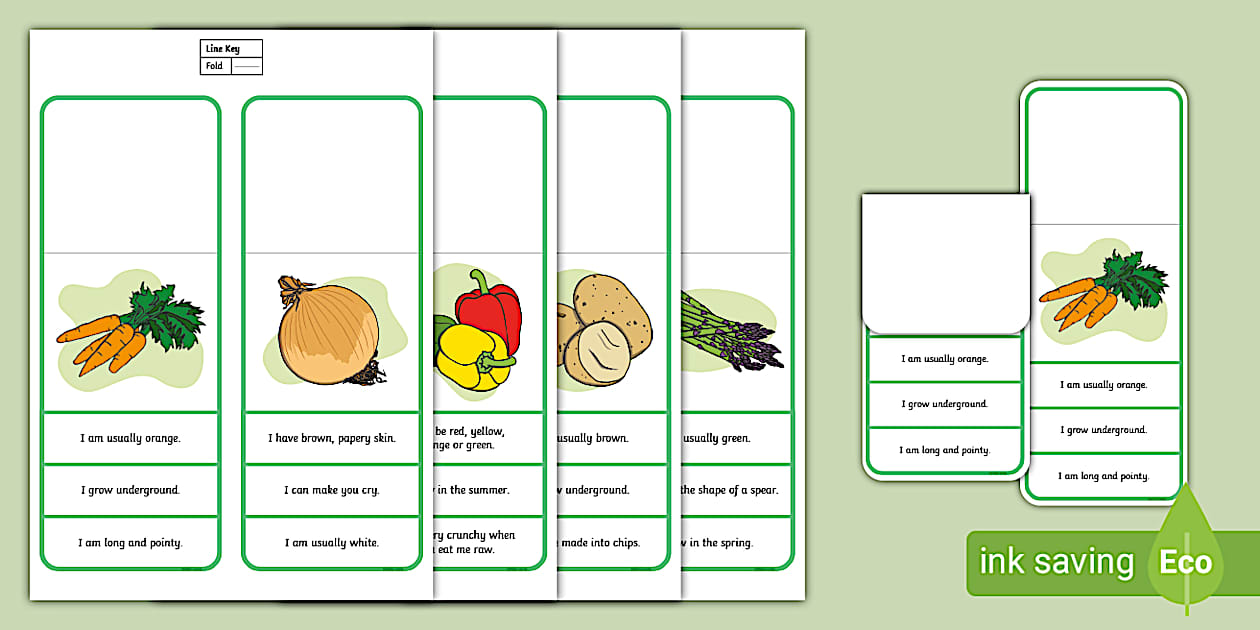 What Am I? Guess the Vegetable Game (teacher made) - Twinkl