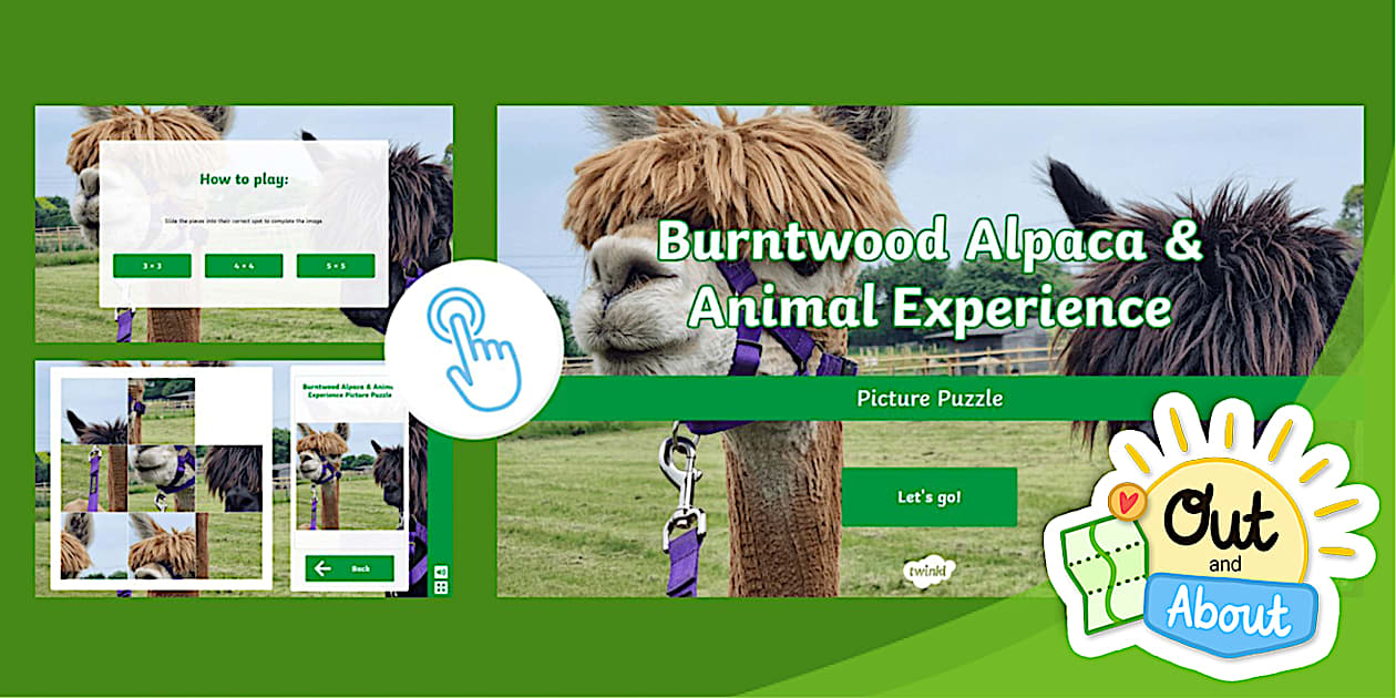 Burntwood Alpaca & Animal Experience Picture Puzzle