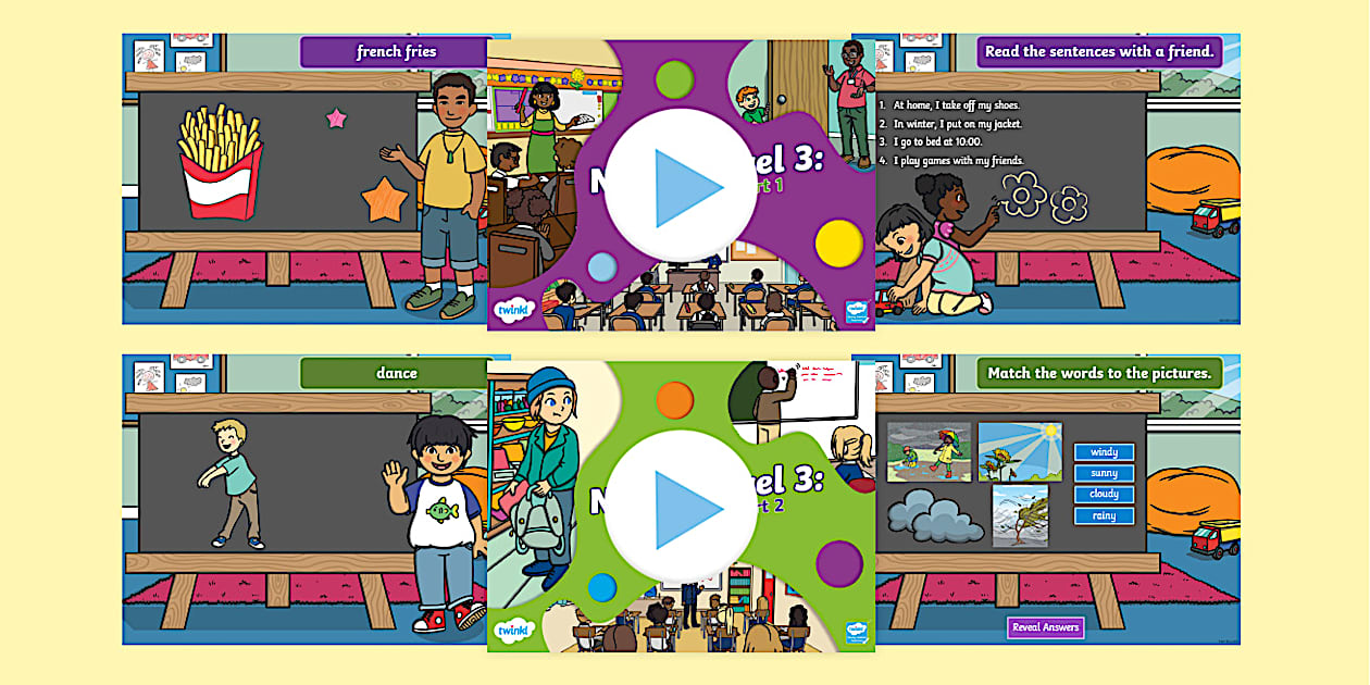 ESL: NELTS Exam Preparation - Vocabulary Level 3 PowerPoint