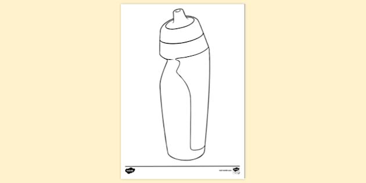 Drinking Beaker Colouring | Colouring Sheets (teacher made)