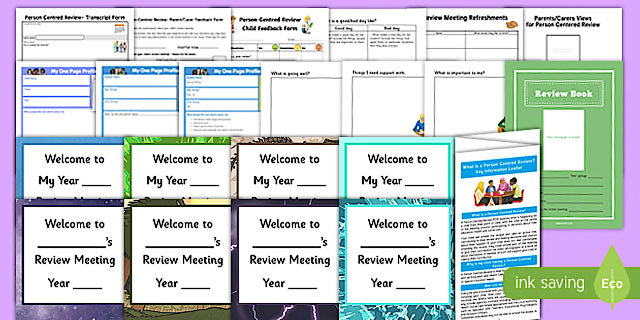 Person Centred Review Pack (teacher made) - Twinkl