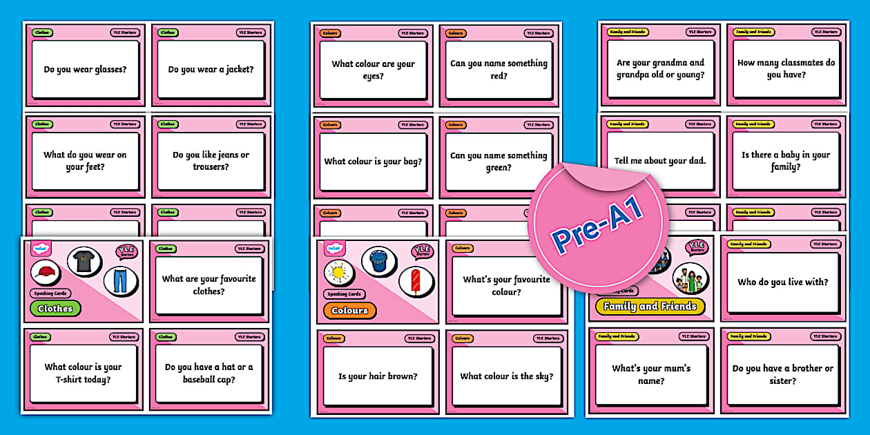 YLE Starters (teacher made) - Twinkl