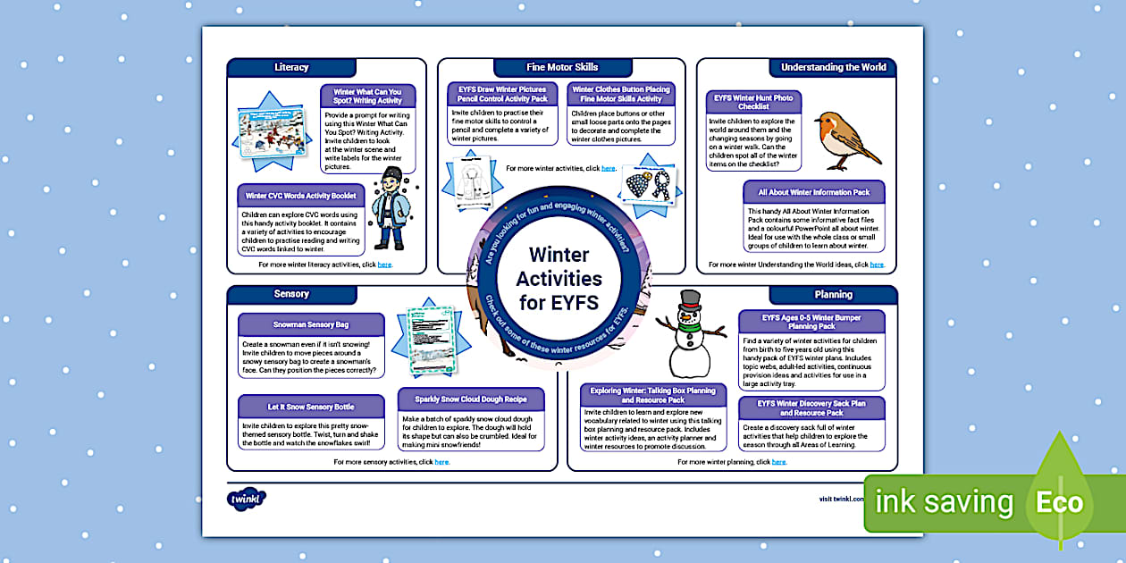 Winter Activities | Twinkl Resources (teacher made) - Twinkl