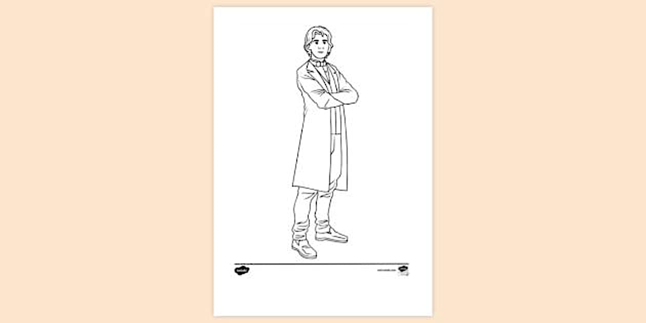 Henry Clerval Colouring Sheet | Colouring Sheets - Twinkl