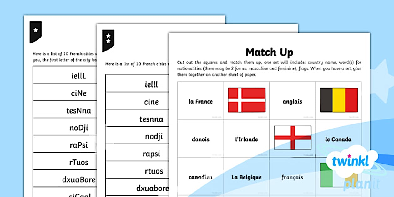 French: This is France! Year 6 Home Learning Tasks - Twinkl