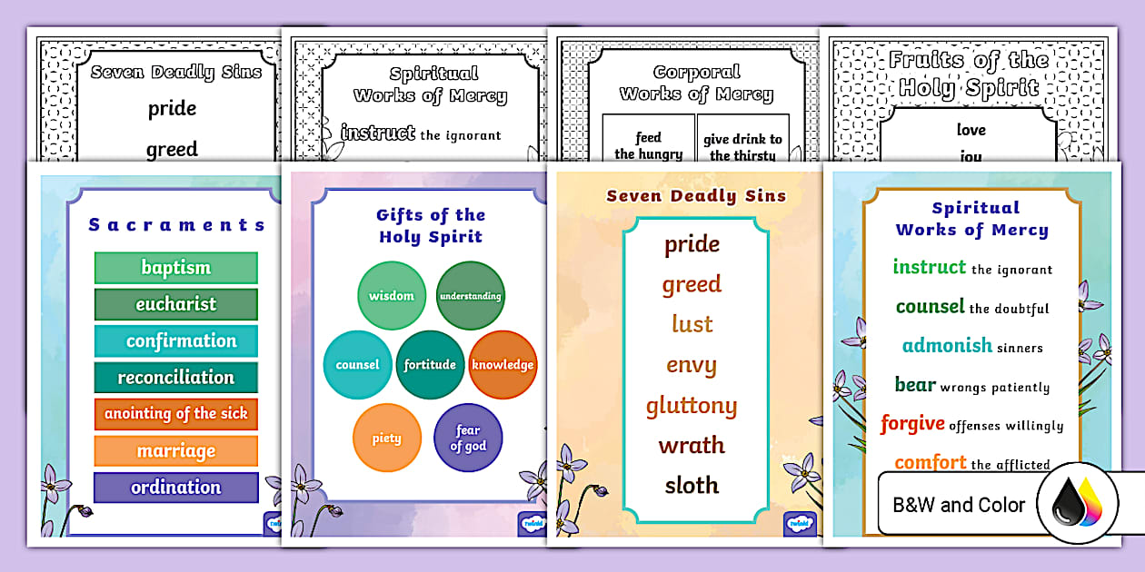 Catholic Homeschool Posters | Homeschool Resource | Twinkl