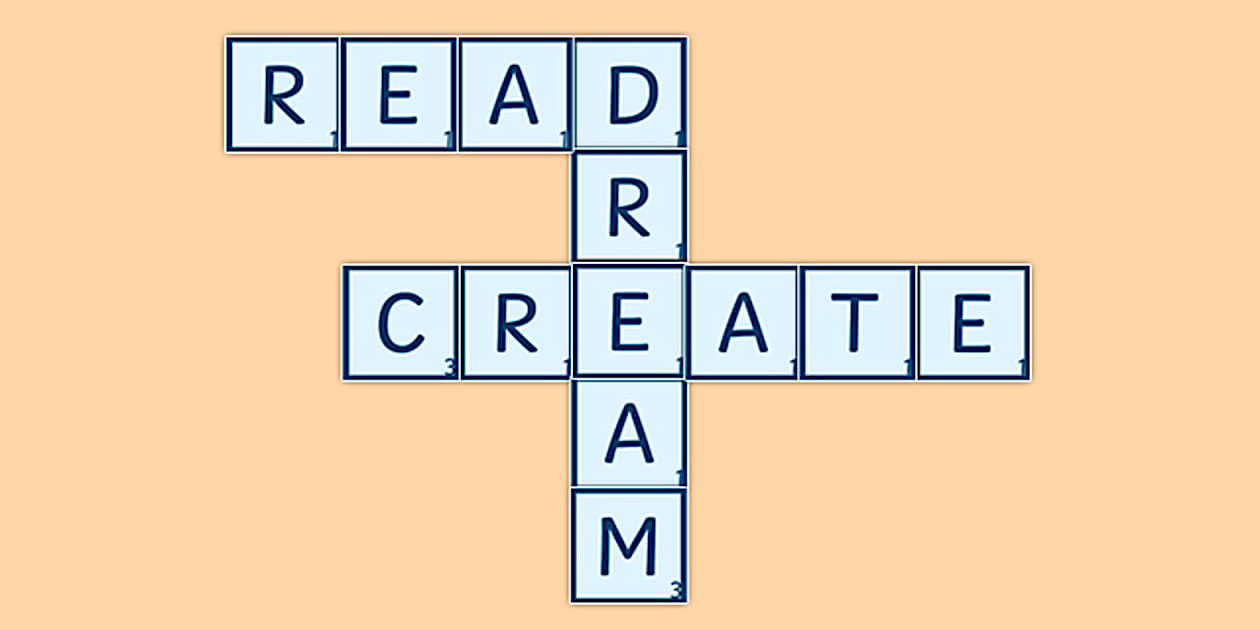 Cut-Out Tiles With Writing On Them Reading Display - Twinkl