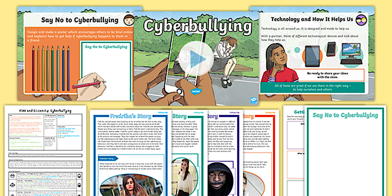PSHE and Citizenship LKS2 Cyberbullying Lesson Pack | Twinkl